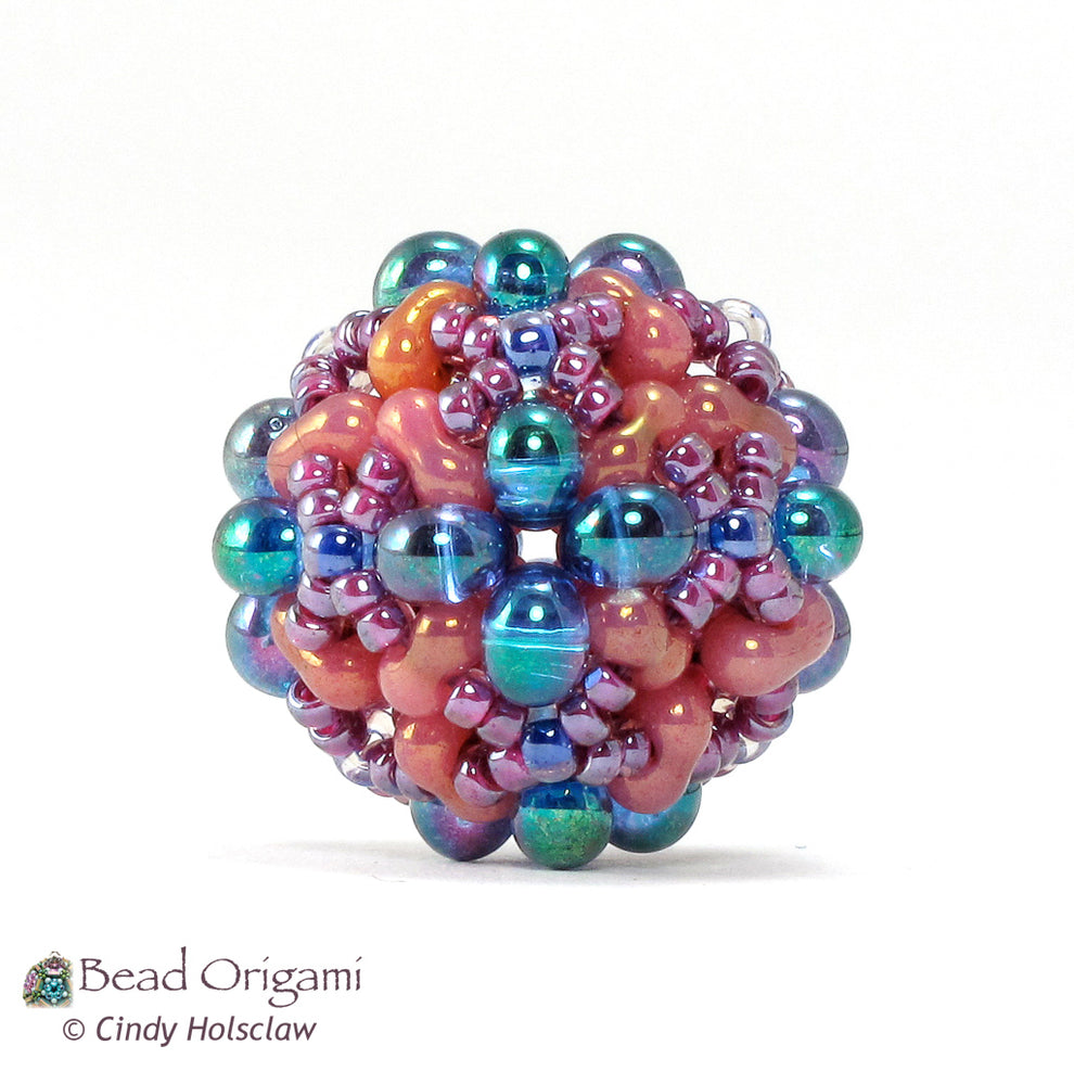 Peanut Gallery Beaded Bead – Bead Origami