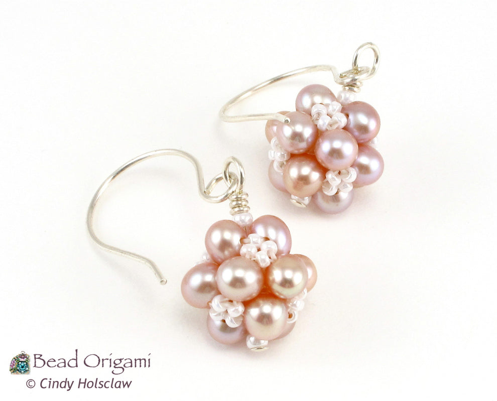 Light Clusters Beaded Bead – Bead Origami