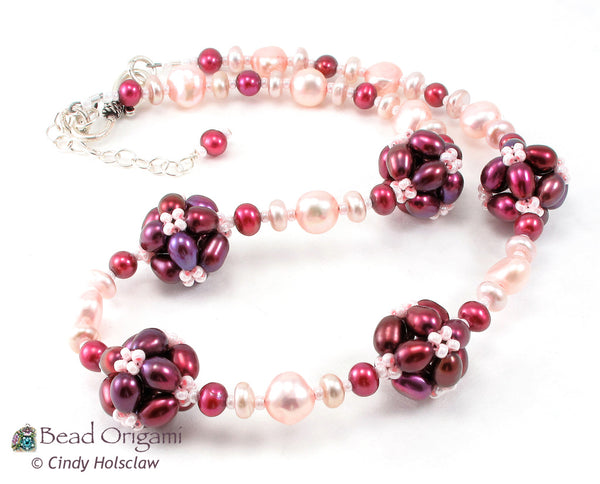Light Clusters Beaded Bead – Bead Origami