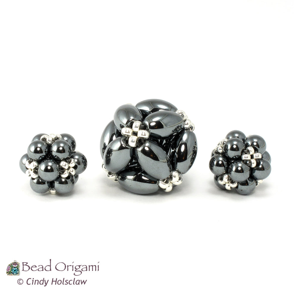 Light Clusters Beaded Bead – Bead Origami