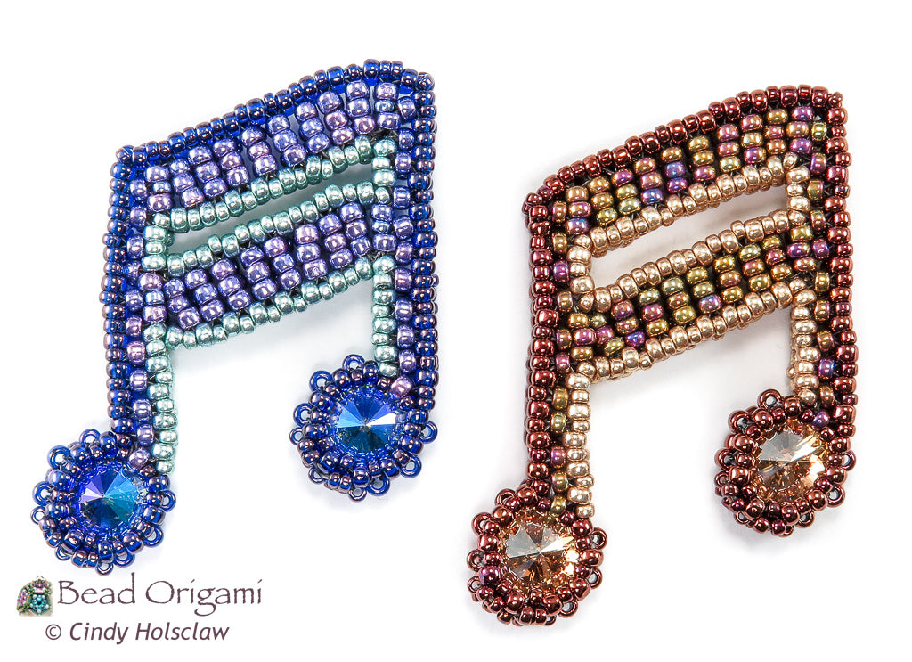 Music Notes – Bead Origami