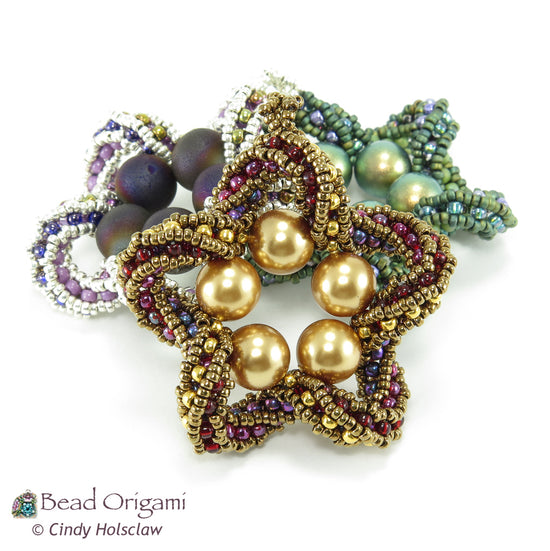 Star Fragment Pendants – Bead Origami