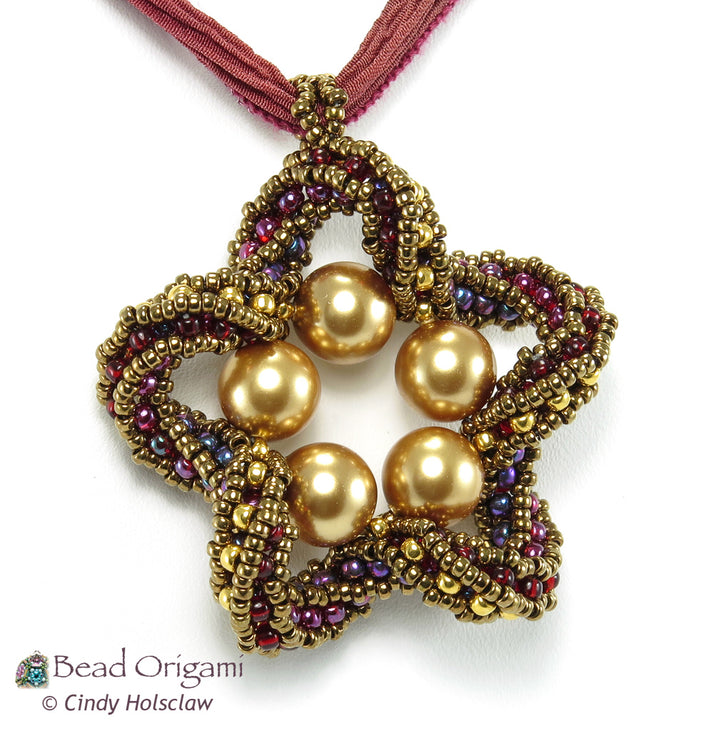 Star Fragment Pendants – Bead Origami